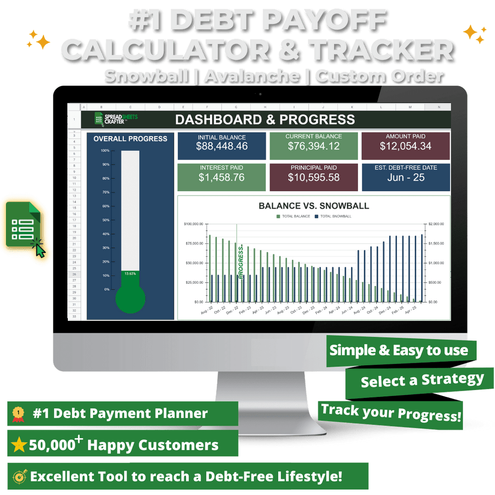 Debt Payoff Calculator & Tracker - Guide