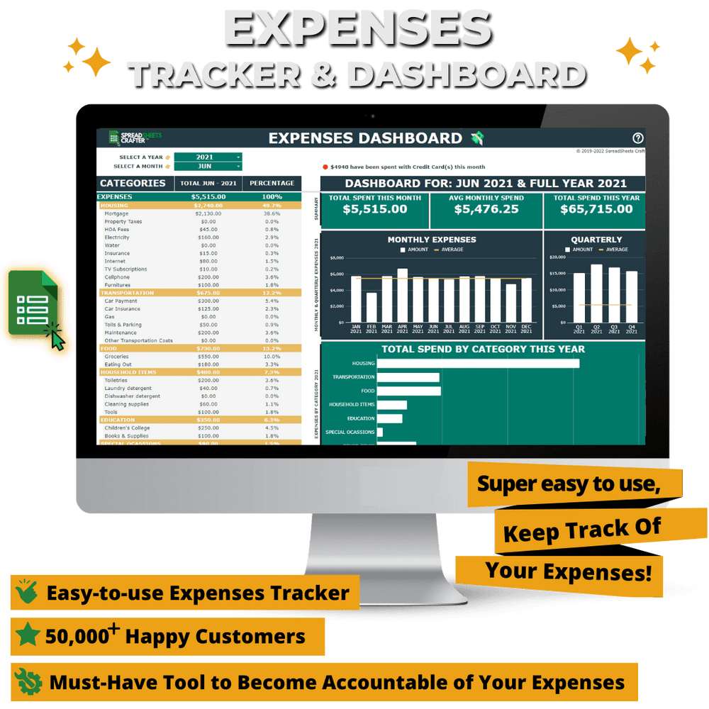 Expense Tracker & Dashboard - Guide