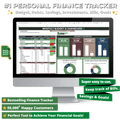 #1 Personal Finance Tracker - Achieve all your Goals with this Easy to