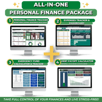 #1 Personal Finance Tracker - Achieve all your Goals with this Easy to