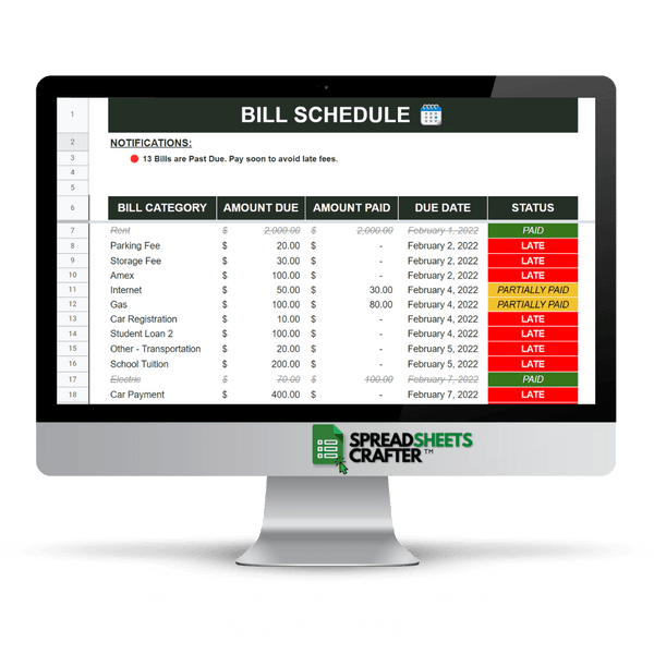 #1 Personal Finance Tracker - Achieve all your Goals with this Easy to